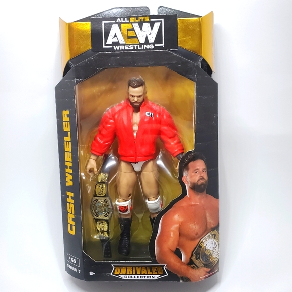 Toys | Cash Wheeler Aew Wrestling Unrivaled Collection | Poshmark
